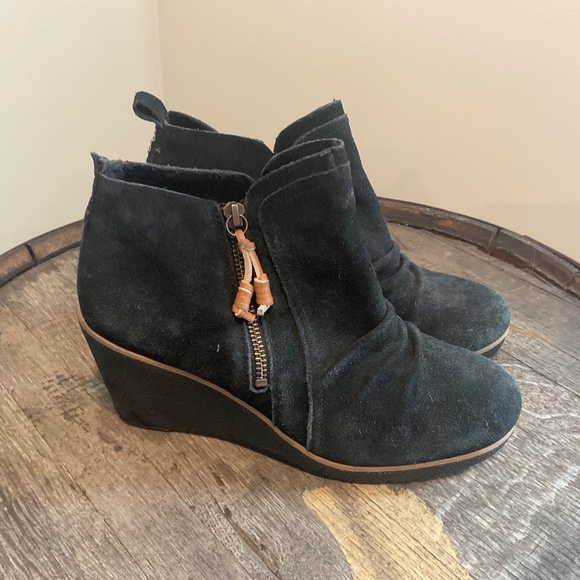 Sperry | Shoes | Sherry Wedge Boots | Poshmark